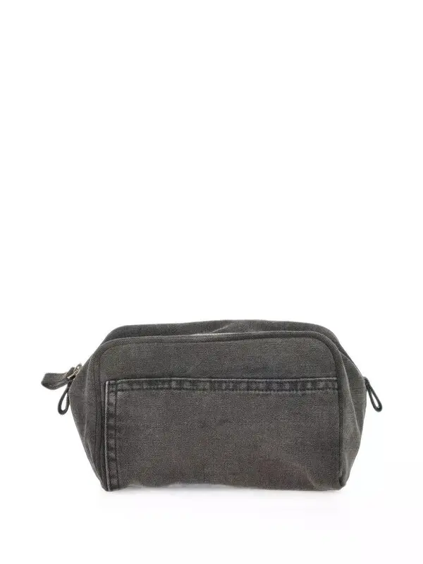 ANOTHER CHANCE Faded-effect Zip-fastening Wash Bag
