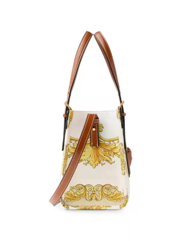Versace Rivière-printed Mini Canvas Tote
