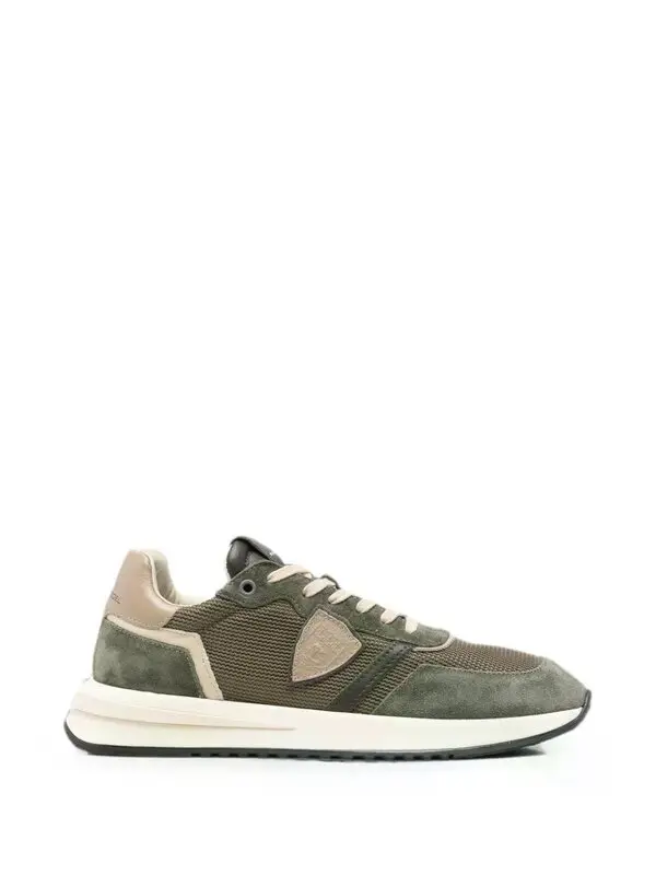 Philippe Model Logo-patch Panelled Sneakers