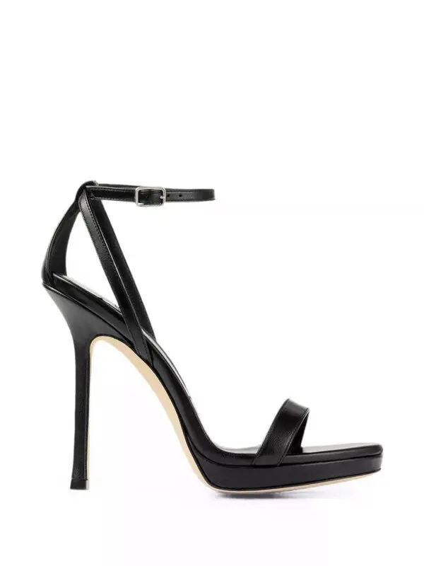 JIMMY CHOO Moza 120 Ankle Strap Platform Sandals