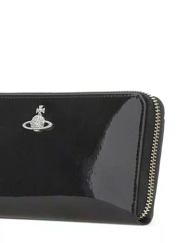 VIVIENNE WESTWOOD Orb-rhinestone-embellished Wallet