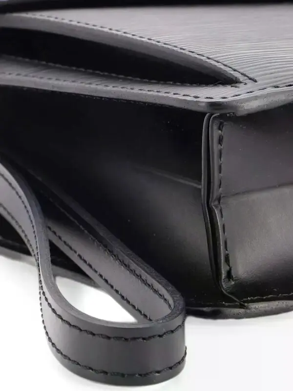 LOUIS VUITTON Dragonne Pochette Epi Leather Clutch Bag