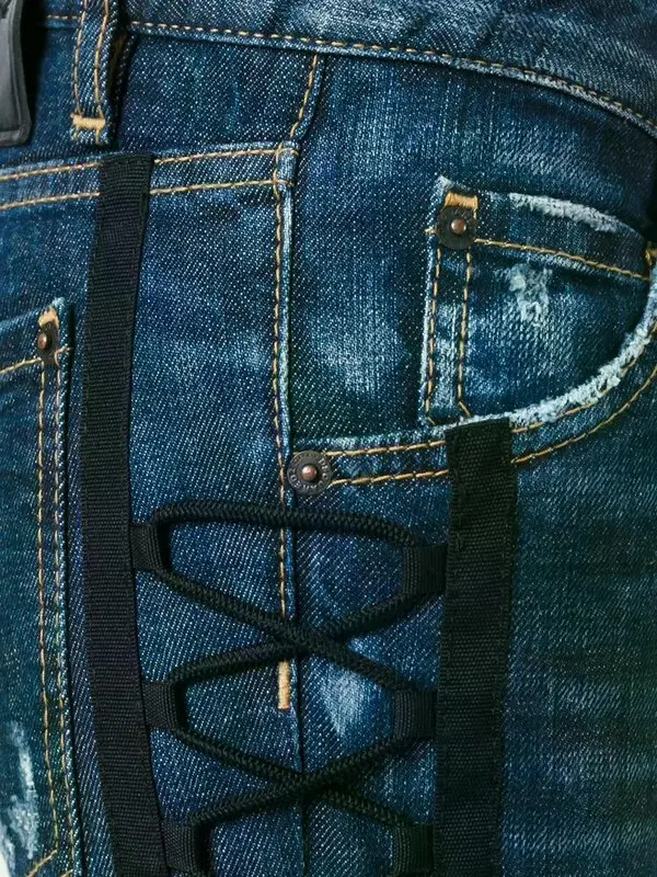 Dsquared2 Deana' Lace Effect Jeans