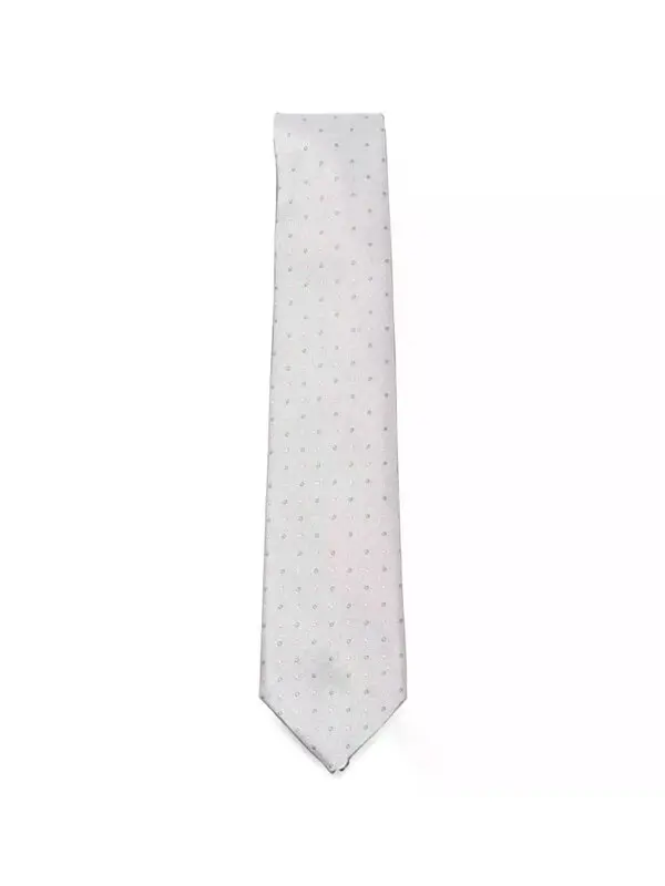 SAPIO Polka-dot Herringbone Pattern Tie