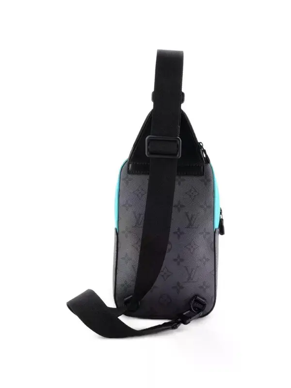 LOUIS VUITTON Avenue Sling Bag Nm Reverse Monogram Eclipse Canvas - Black