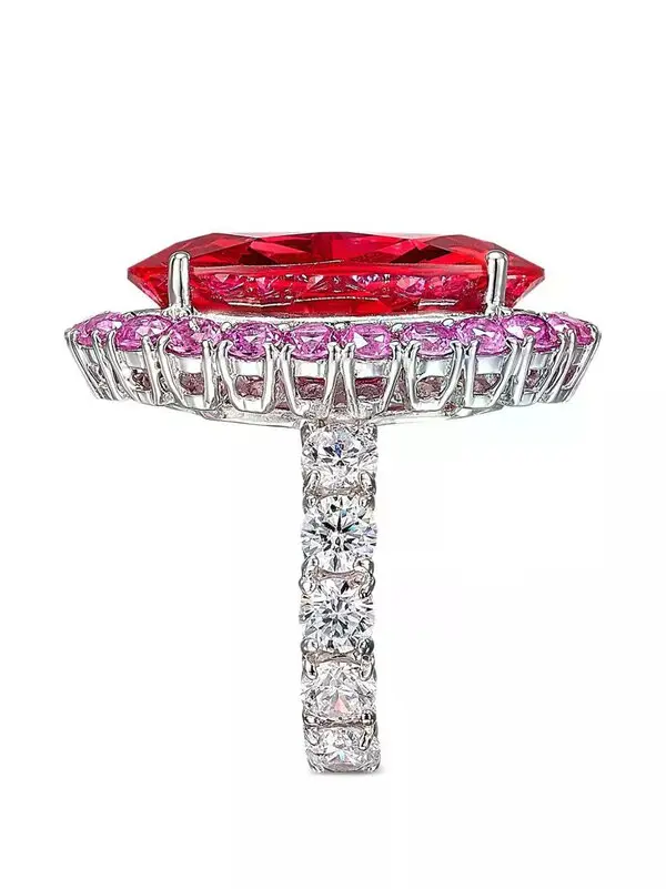 ANABELA CHAN Candy Crush Sapphire And Diamond Ring - Silver