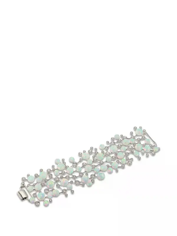 ANABELA CHAN Constellation Lab-grown Opal And Lab-grown Diamond Bracelet