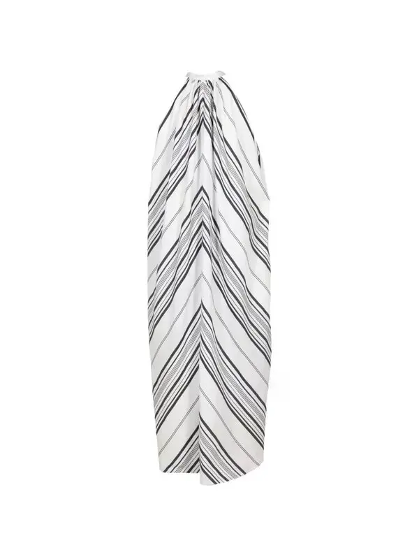 MARRAKSHI LIFE Striped Halterneck Maxi Dress