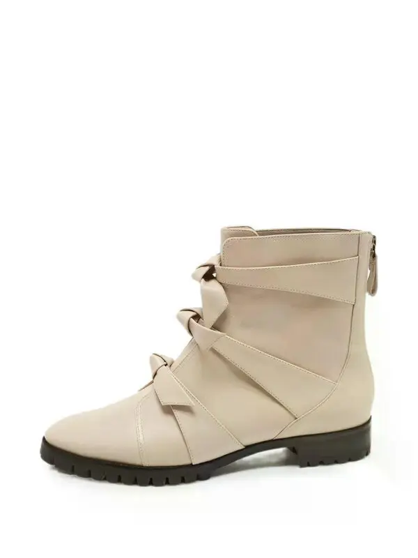 ALEXANDRE BIRMAN Lolita Bow-detail Ankle Boots