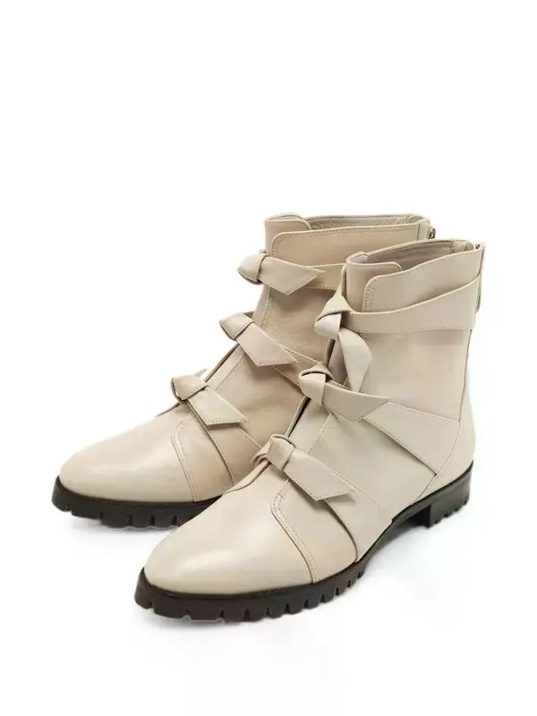 ALEXANDRE BIRMAN Lolita Bow-detail Ankle Boots