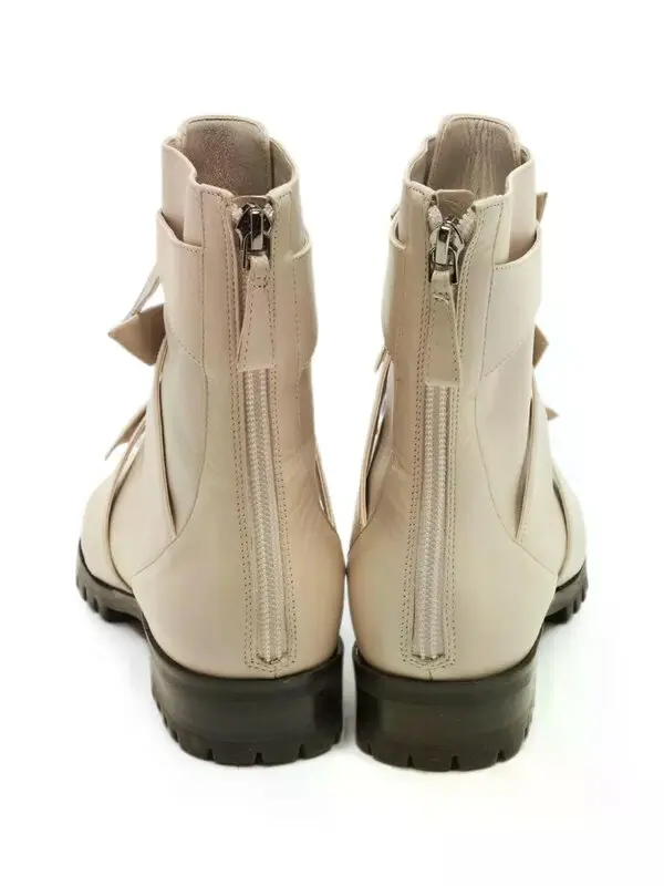 ALEXANDRE BIRMAN Lolita Bow-detail Ankle Boots