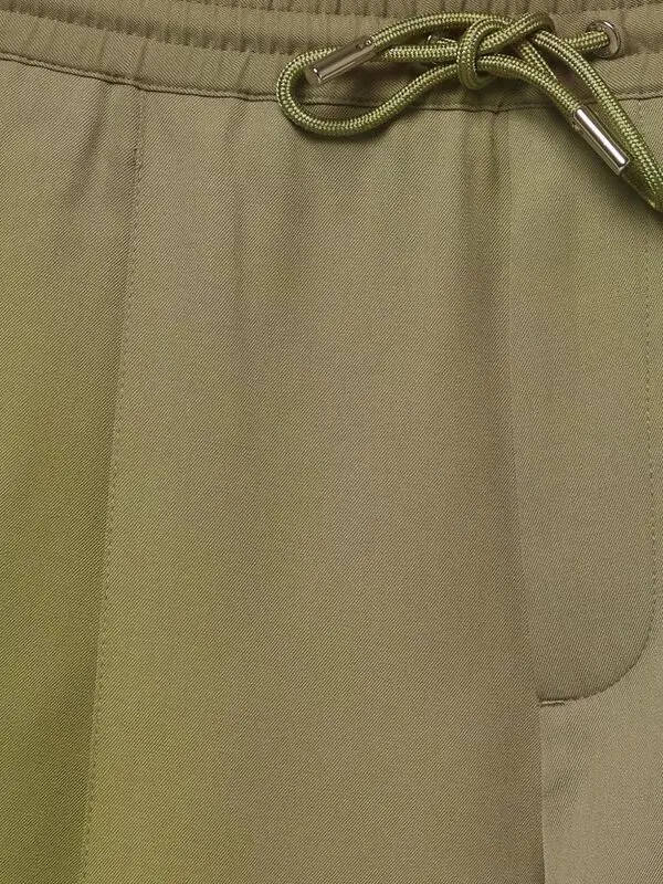 Dior Pleated Drawstring Trousers