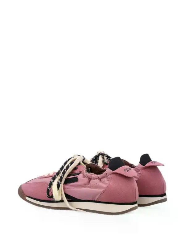 PURAAI Double-lace Panelled Sneakers