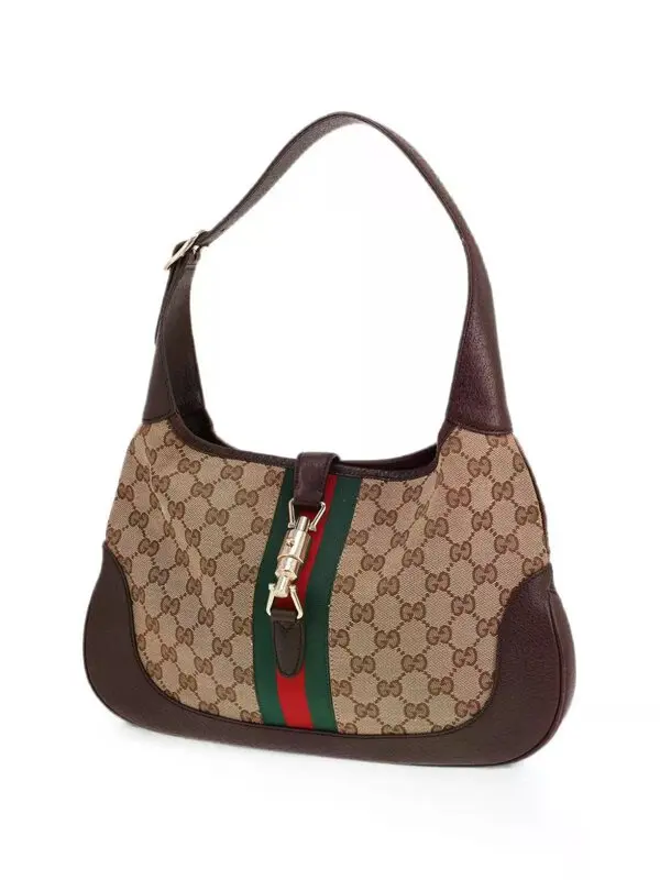 Gucci 2010s Jackie Gg Supreme Handbag