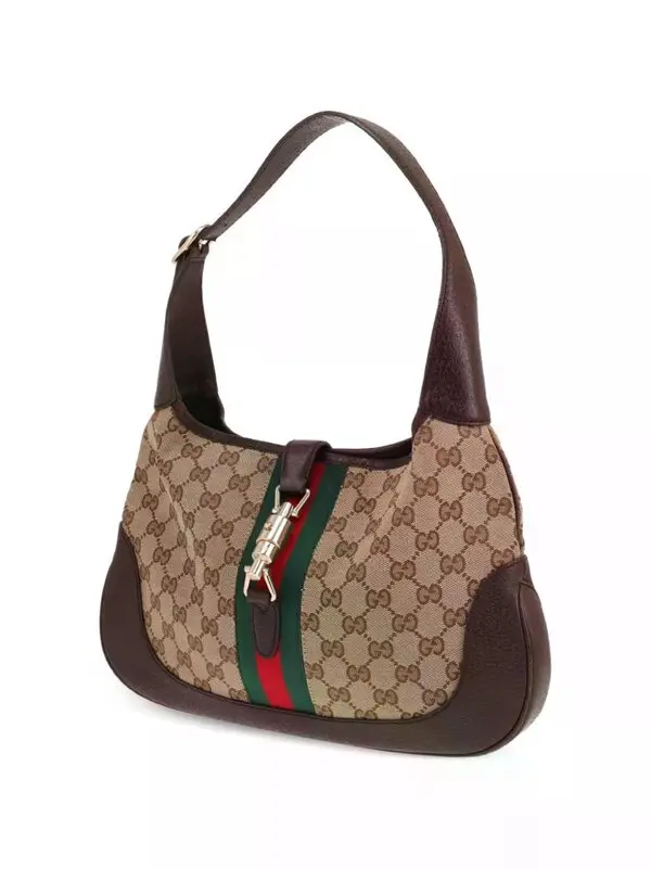 Gucci 2010s Jackie Gg Supreme Handbag