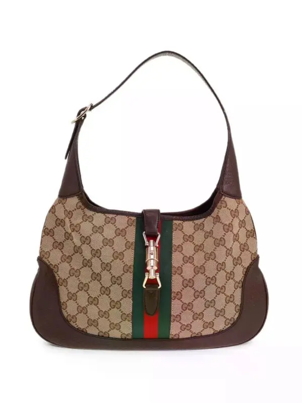 Gucci Jackie Gg Supreme Hobo Bag - Neutrals