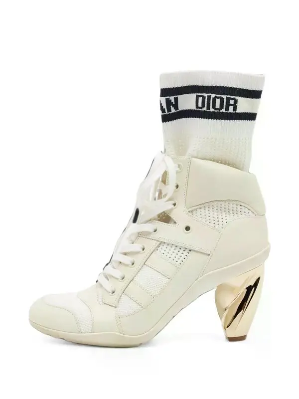 Dior D-zenith Knit Ankle Boots