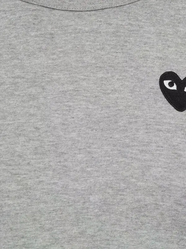 Comme Des Garçons Logo-appliqué T-shirt