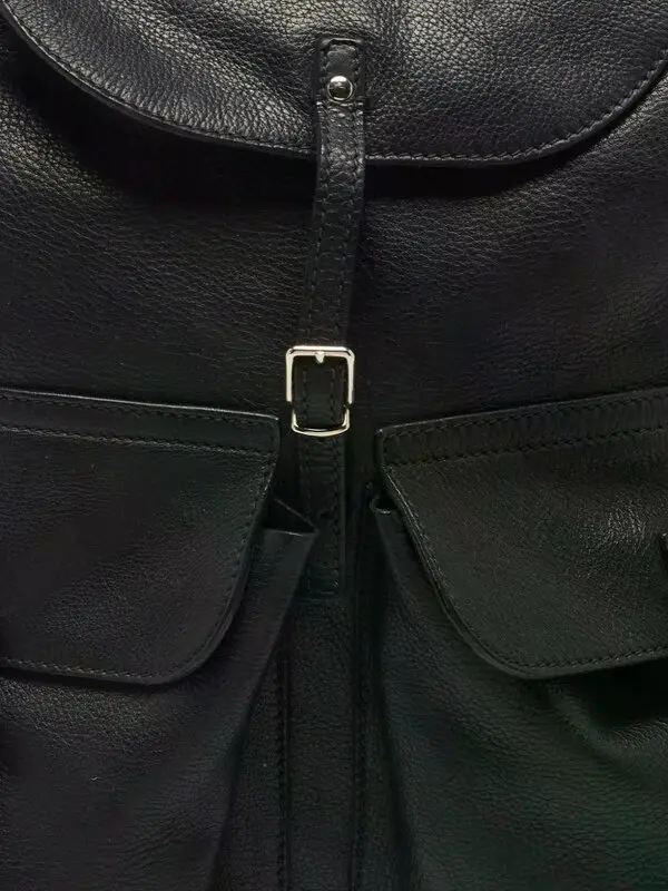 Saint Laurent Buckle-detail Backpack