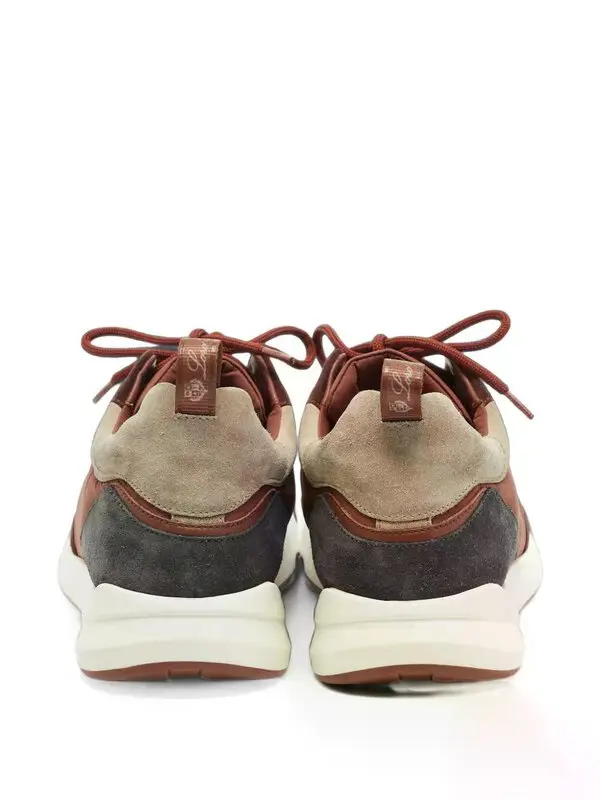 Loro Piana Modular Walk Suede-panel Sneakers