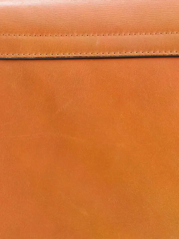 Chloé Faye Stitched Suede And Leather Medium Shoulder Bag - Brown