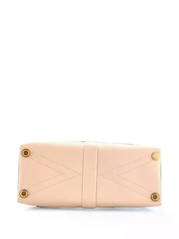 LOUIS VUITTON Rose Des Vents Bag Leather Pm Satchel - Neutrals