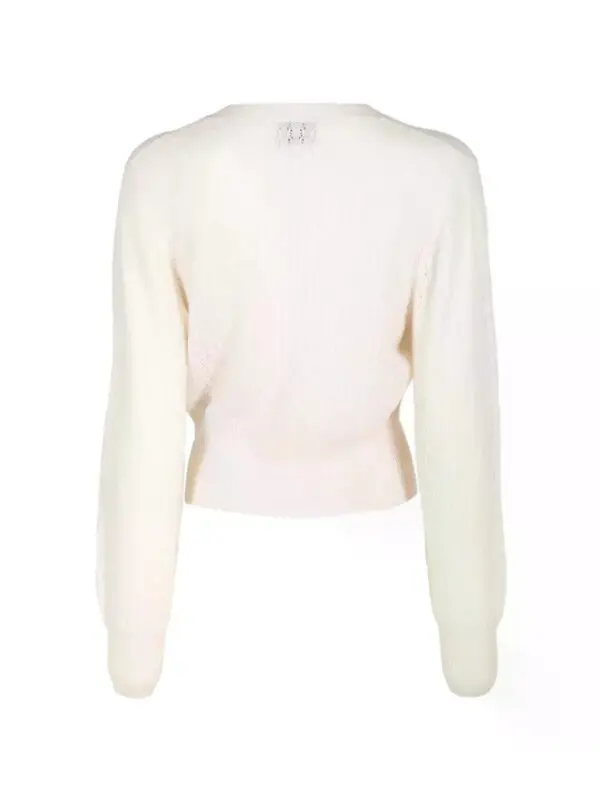 Le Kasha Gaya Pointelle Knit Cardigan