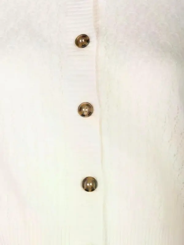 Le Kasha Gaya Pointelle Knit Cardigan