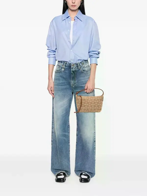 Loewe Small Anagram Canvas Cubi Bag Shoulder Bag