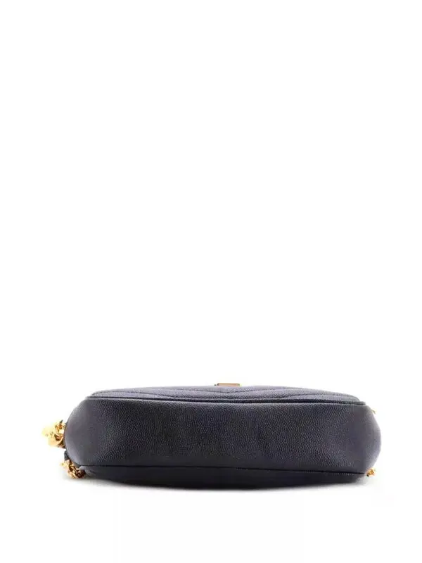Saint Laurent Lou Camera Bag Matelasse Chevron Leather Mini Crossbody Bag
