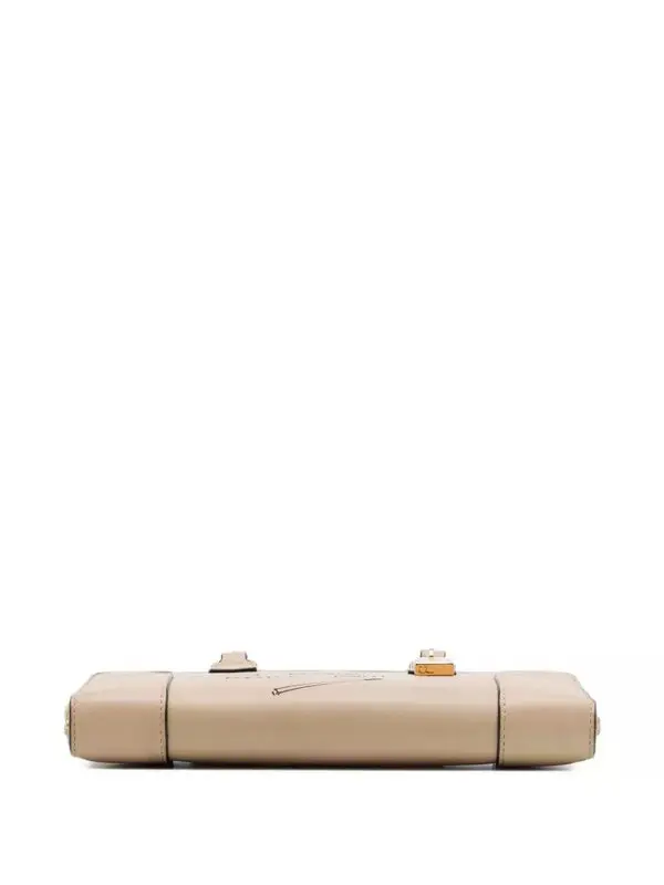Loewe 2022 Joe Brainard Words Leather Amazona Pouch Satchel