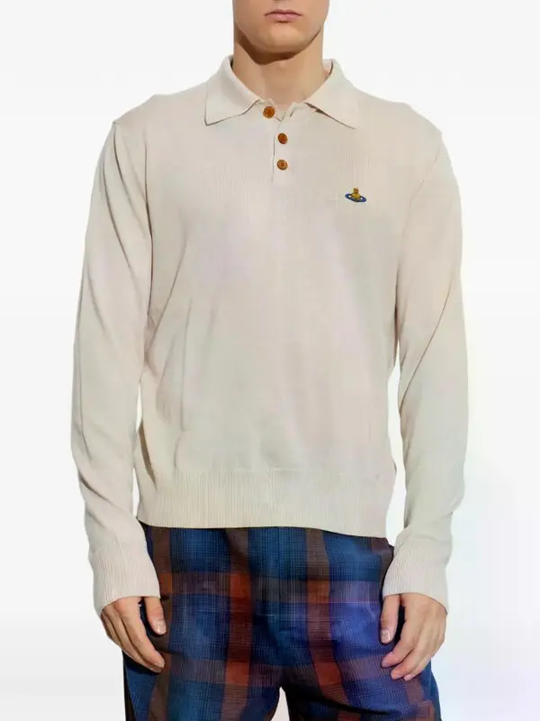 VIVIENNE WESTWOOD Wool Polo Mark
