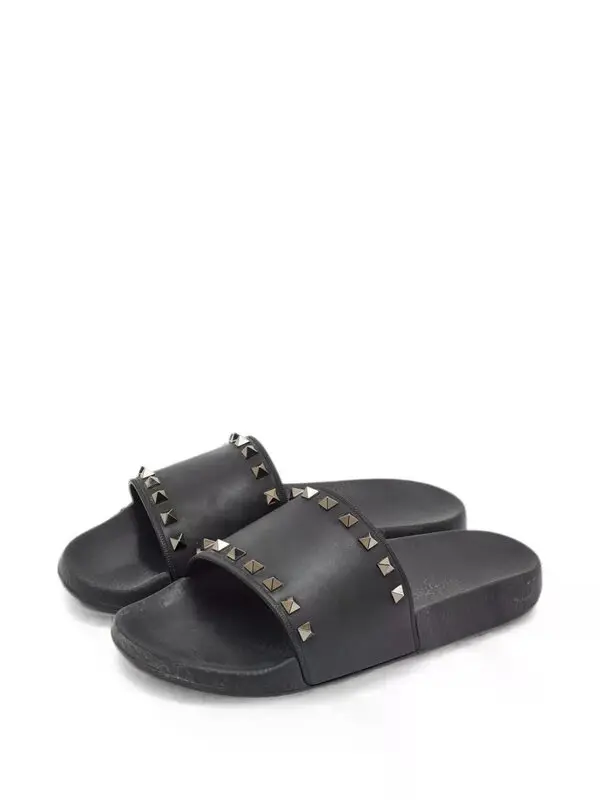 Valentino Garavani Rockstud Slide Sandals