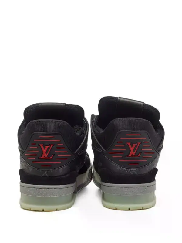 LOUIS VUITTON Logo Monogram Eclipse Low-top Sneakers