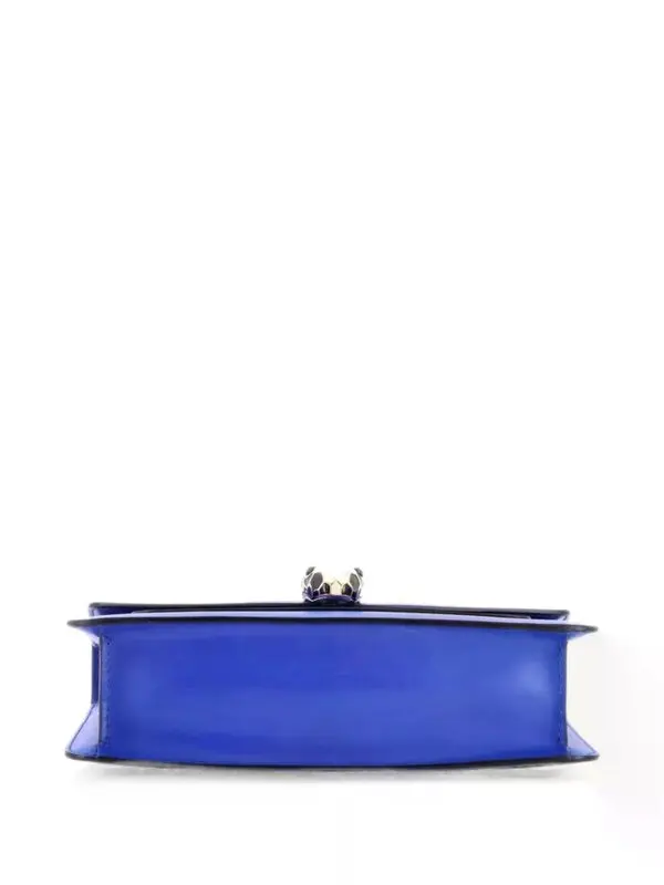 BVLGARI Serpenti Forever Shoulder Bag Leather Small Crossbody Bag