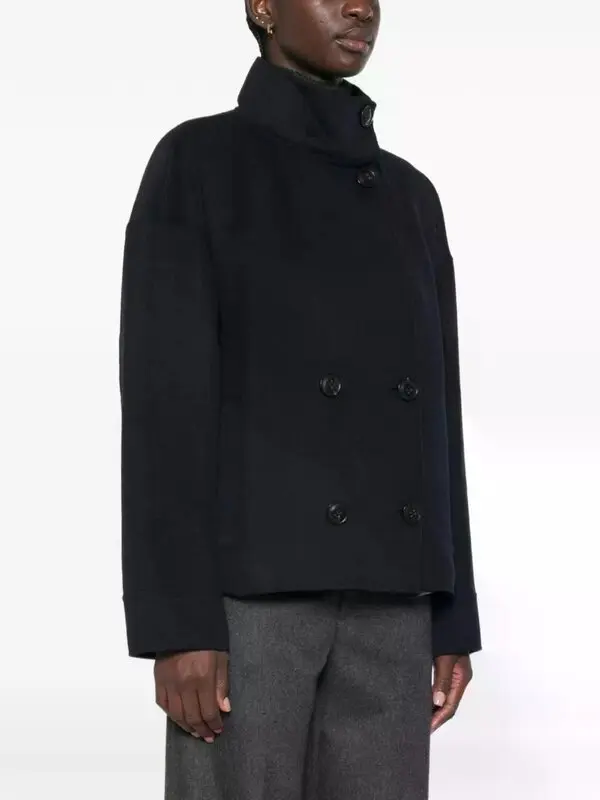Max Mara Double-breasted High-neck Jacket