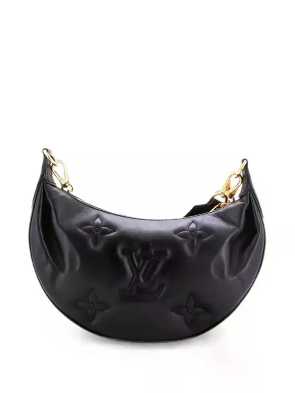 LOUIS VUITTON Over The Moon Bag Bubblegram Leather Shoulder Bag