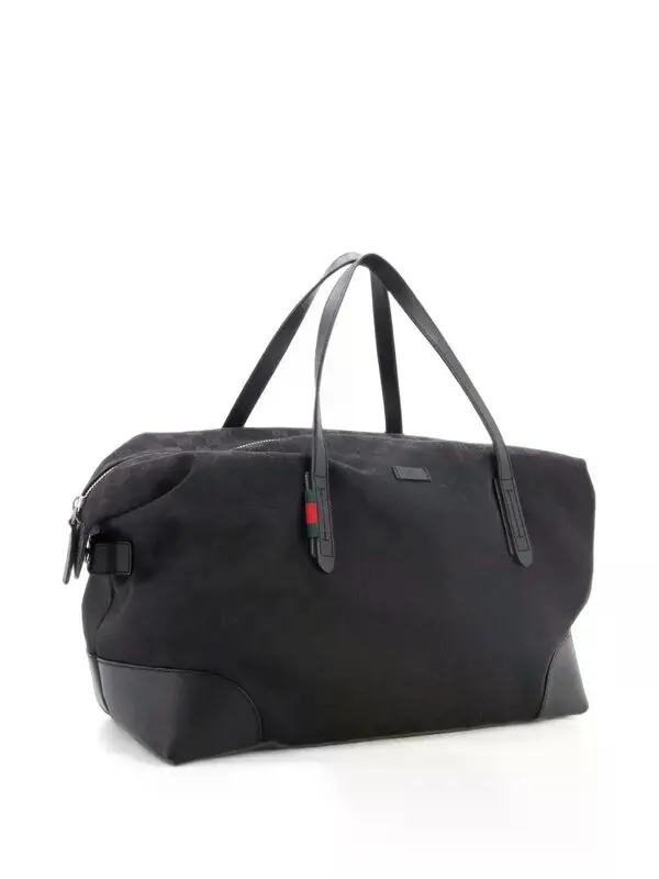 Gucci Original Carry On Duffle Bag Gg Canvas Travel Bag