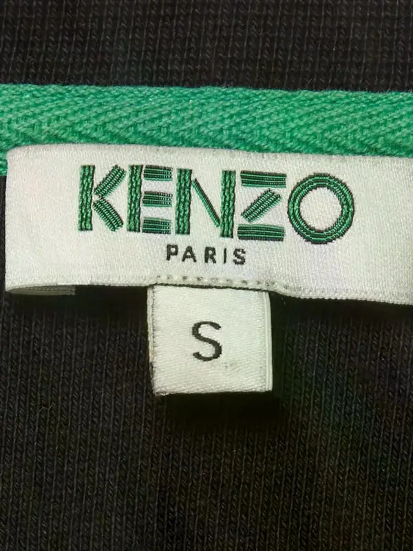 Kenzo Tiger Embroidered Cotton Sweatshirt