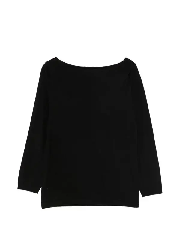 Alpha Studio Boat-neck Knit