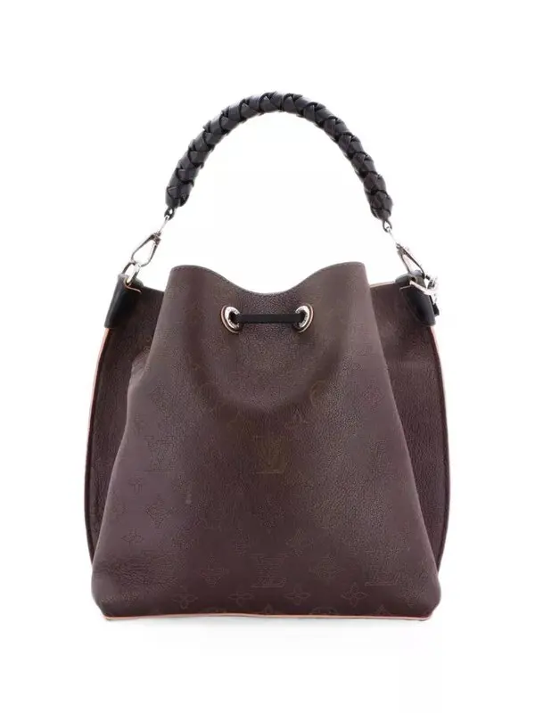LOUIS VUITTON Muria Mahina Leather Bucket Bag