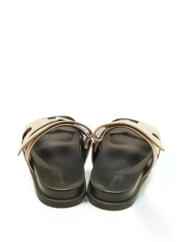 Hermès Chypre Suede Sandals