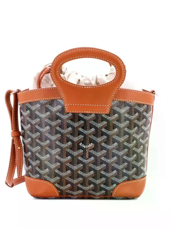 Goyard Beluga Bag Coated Canvas Mini Tote Bag - Brown