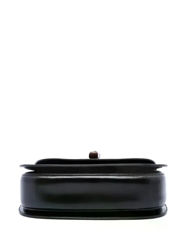 Gucci 20th Century Bamboo Top Handle Satchel - Black