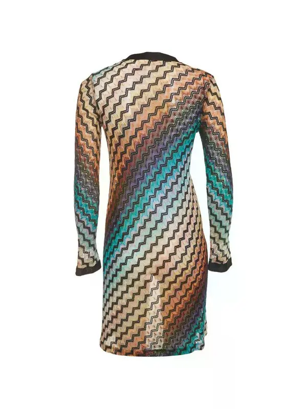 Missoni Zigzag Knit Cardigan - Black