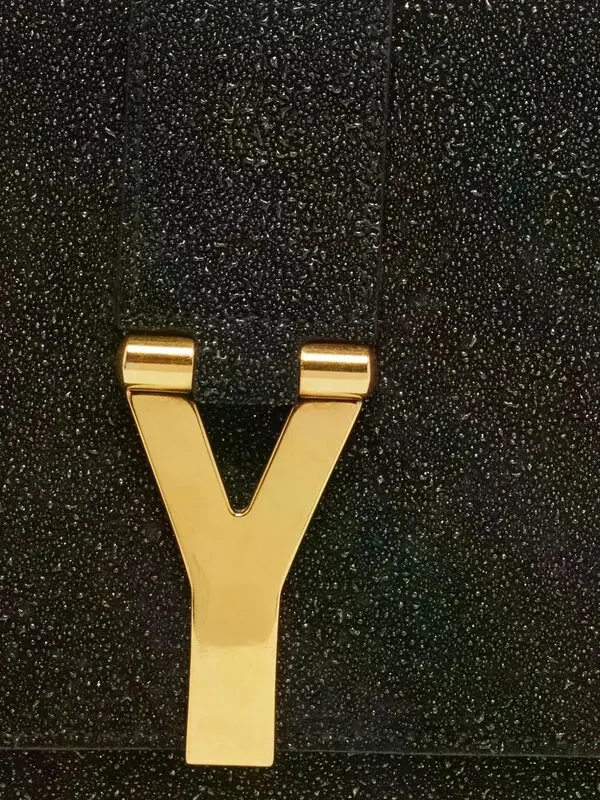 Saint Laurent Large Chyc Y-motif Clutch Bag