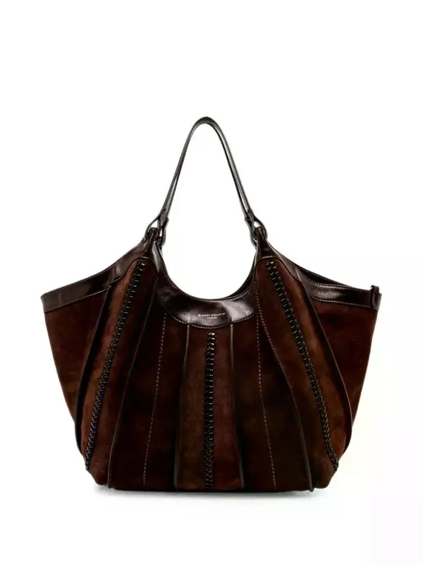 GIANNI CHIARINI Large Dua Tote Bag - Brown