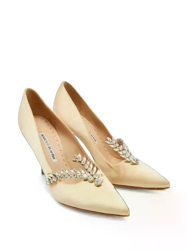 Manolo Blahnik Nadira Crystal-embellished Pumps