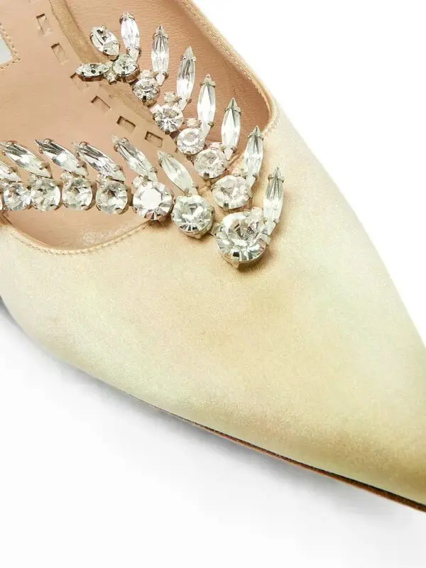 Manolo Blahnik Nadira Crystal-embellished Pumps