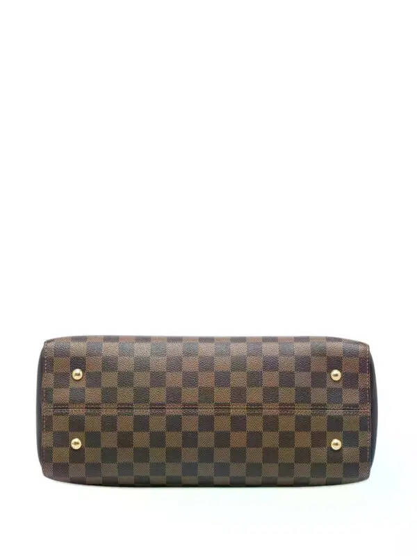 LOUIS VUITTON 2016 Damier Ebene Kensington Bowling Shoulder Bag